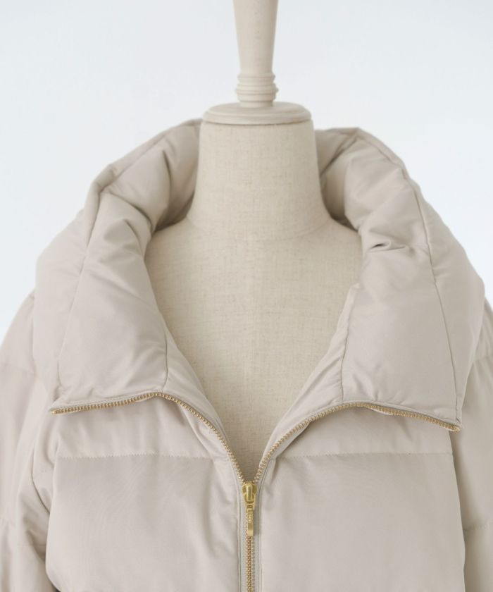 セレクト ショート丈 ダウン コート HUIT 全3色|hit281-0075【1 セレクト ショート丈 ダウン コート HUIT 全3色|hit281-0075【1
