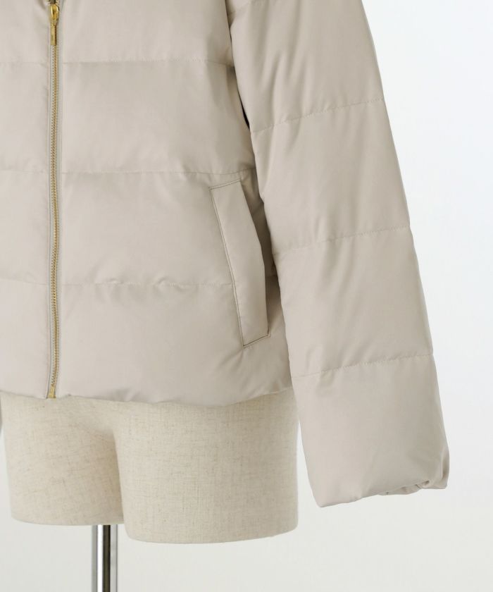 セレクト ショート丈 ダウン コート HUIT 全3色|hit281-0075【1 セレクト ショート丈 ダウン コート HUIT 全3色|hit281-0075【1